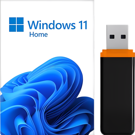 Windows 11 Home USB-Stick Bootmedium + Lizenz-Key